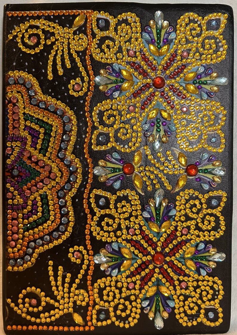 Completed Diamond Art Notebook - Etsy