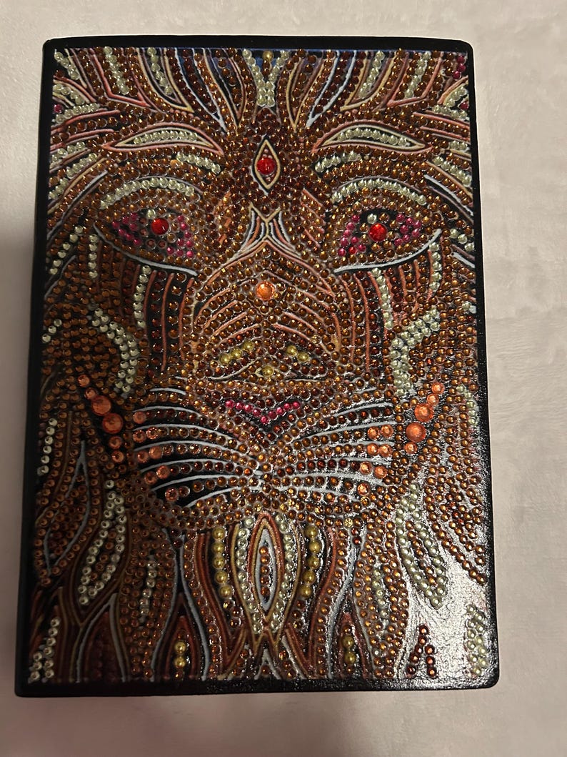 Completed Diamond Art Notebook - Etsy