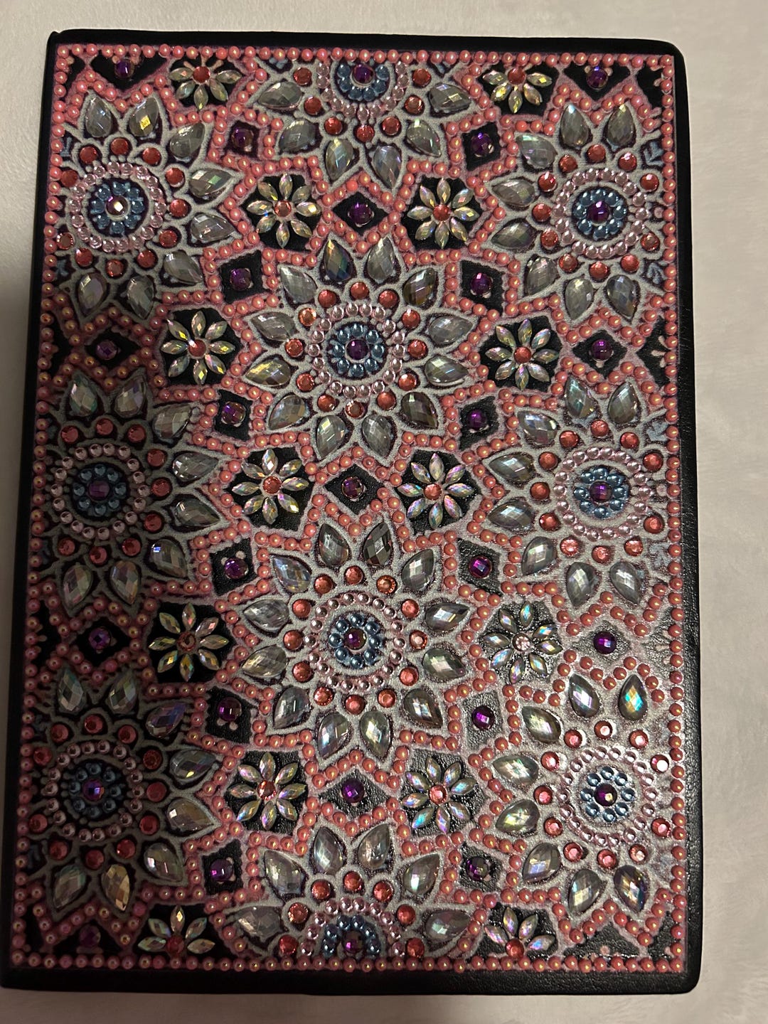 Completed Diamond Art Notebook - Etsy