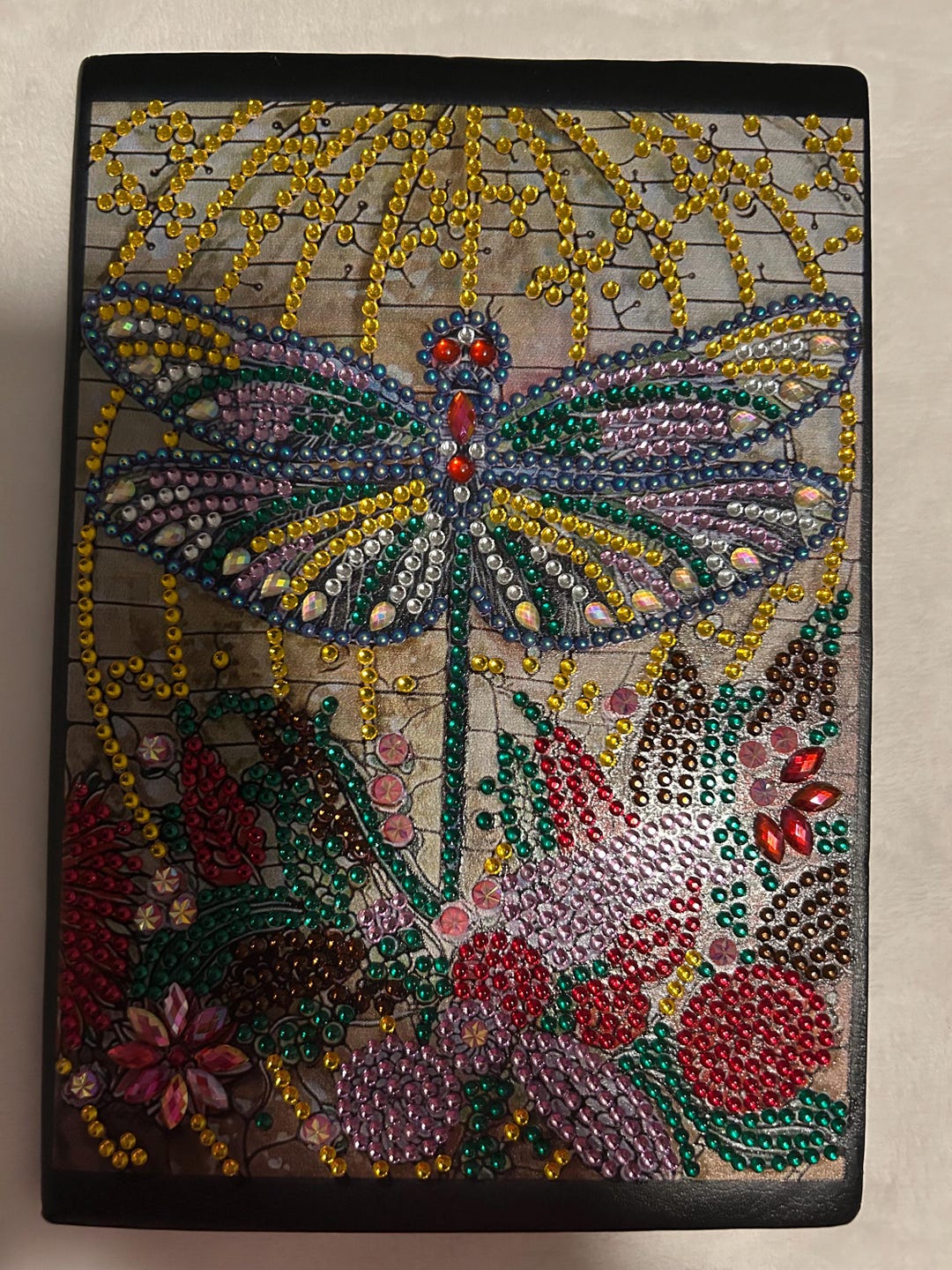 Completed Diamond Art Notebook - Etsy