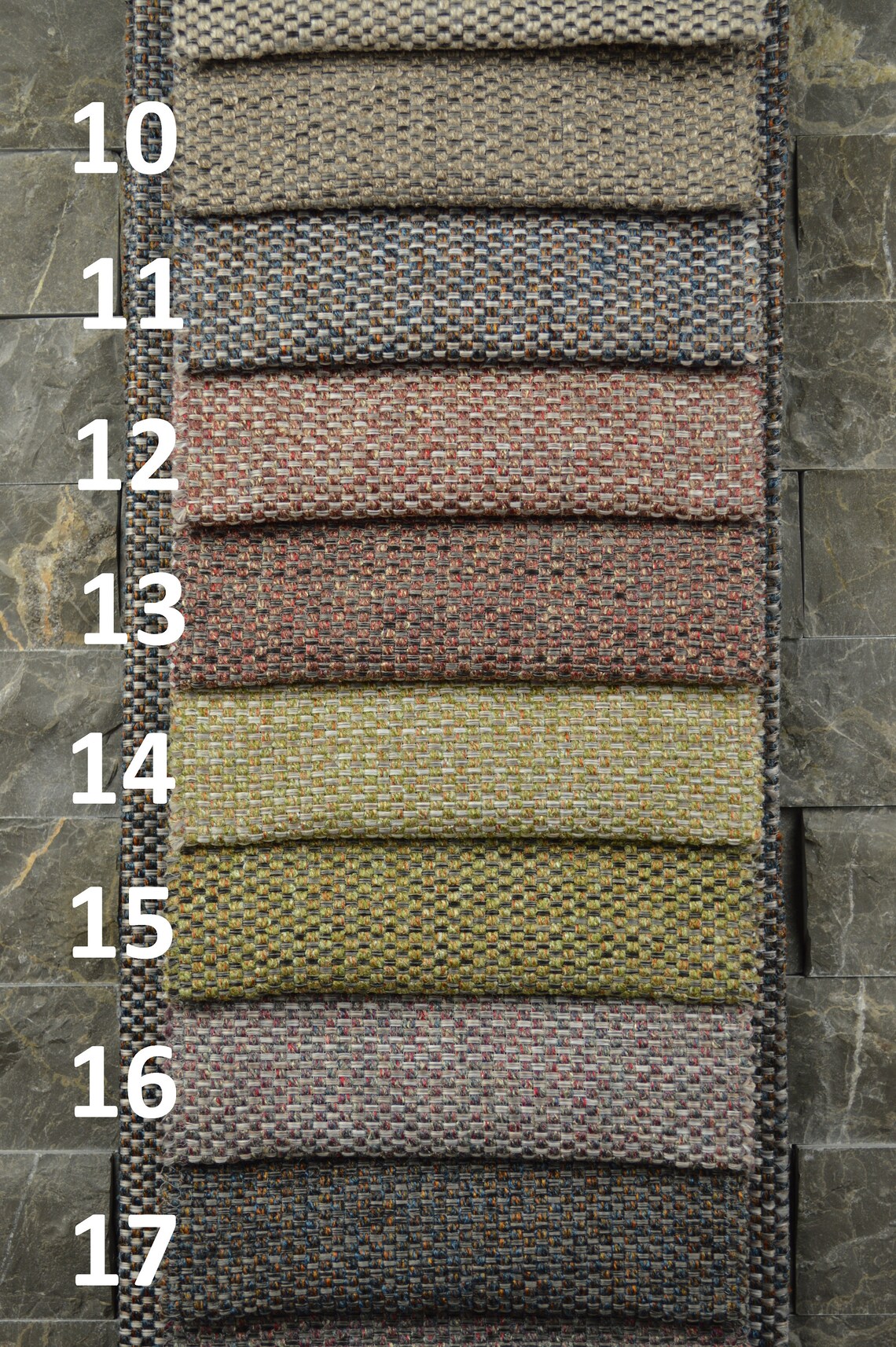 Beam Knit Custom Size Curtain. 17 Color Options. Custom Made Handmade ...