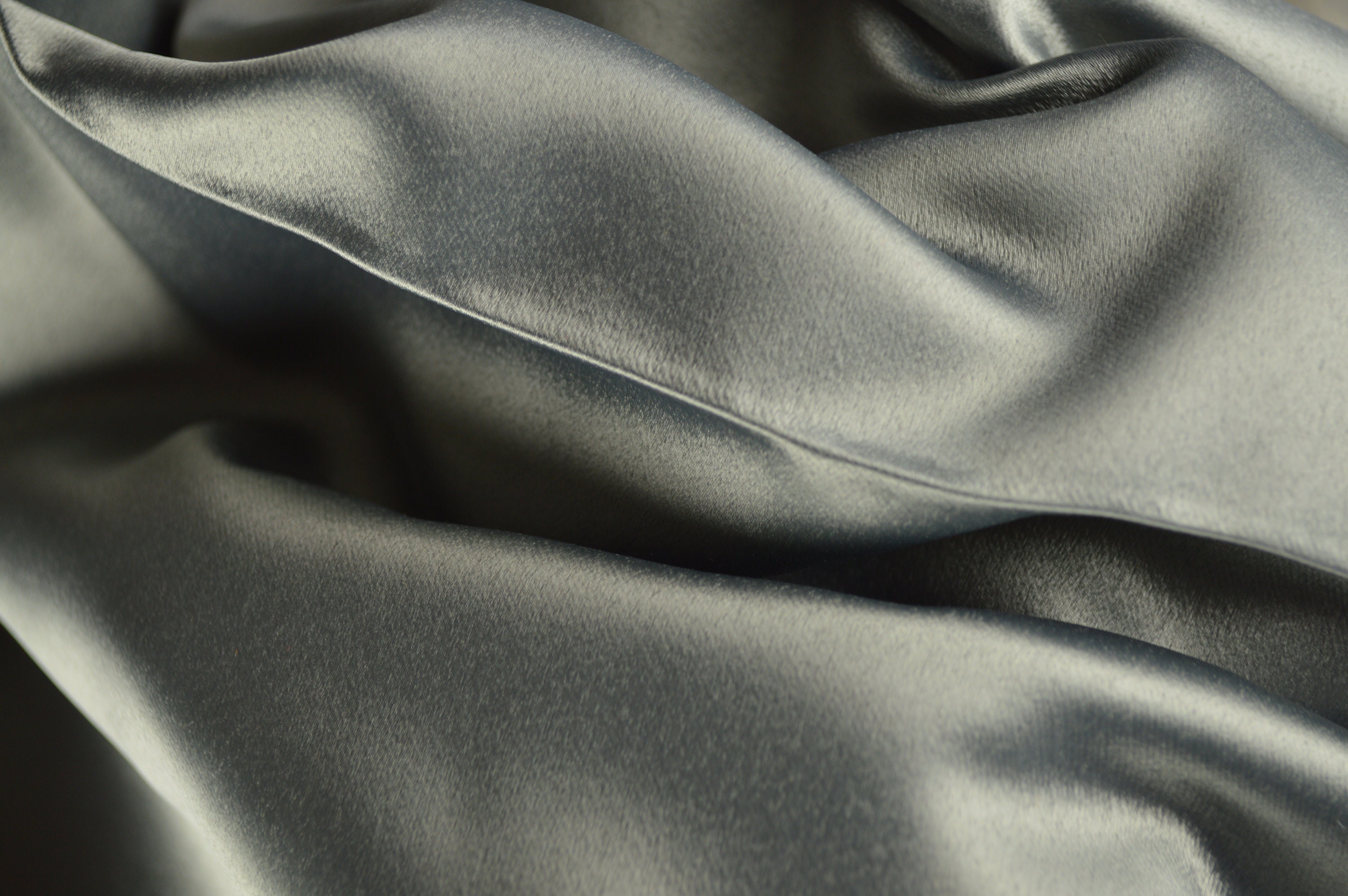 Extra Long Satin Curtain, 31 Color Options, Custom Drapes Panels for ...