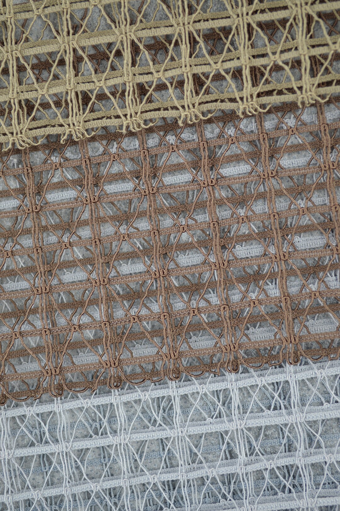 Fish Net Sheer Curtain. 10 Color Options. Custom Drapes, Curtains ...