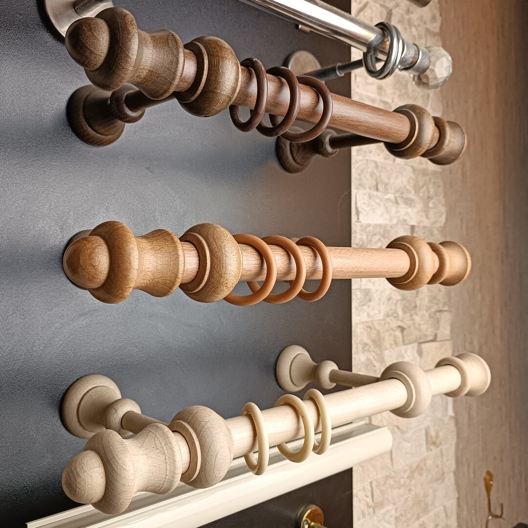 Curtain Pipe, 10 Color Options, 2 Ring Material Options - Etsy