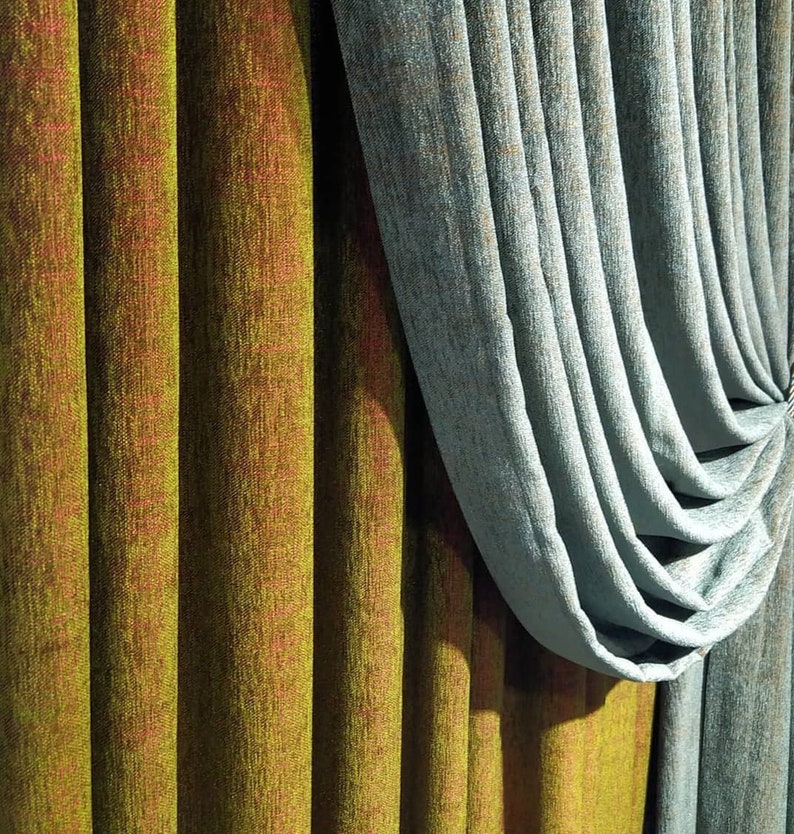 Viscose Chenille Soft Touch Premium Curtain. Custom Drapes, Curtains ...