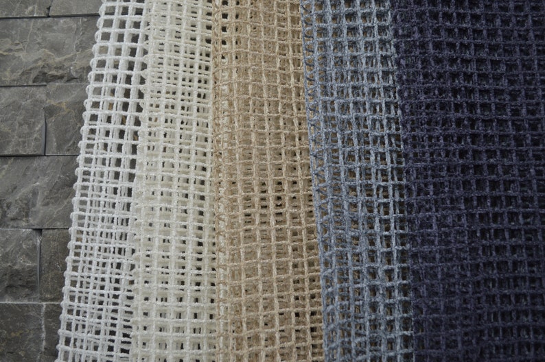 Modern Net Sheer Curtain. Custom Drapes, Curtains, Panels. Different ...