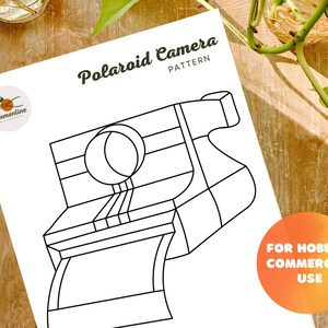 Stained Glass Pattern // Digital Download - Polaroid Camera Pack of 2 ...