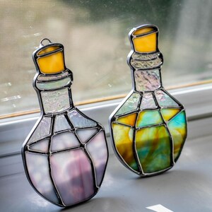 Potion Bottles Stained Glass Pattern Bundle // DIGITAL DOWNLOAD - Etsy