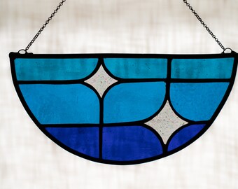 Stained Glass Pattern Digital Download Starry Night - Etsy