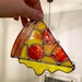 Pizza Slice Stained Glass Pattern // DIGITAL DOWNLOAD - Etsy