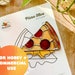 Pizza Slice Stained Glass Pattern // DIGITAL DOWNLOAD - Etsy