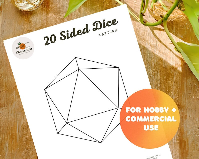 Stained Glass Pattern // DIGITAL DOWNLOAD - D20 DND Dungeons and ...