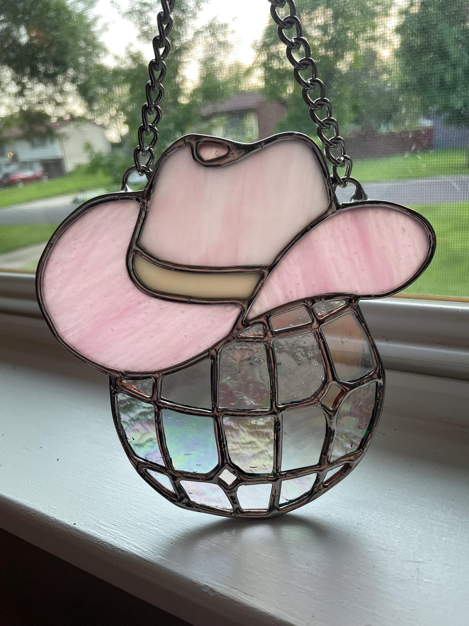 Stained Glass Pattern // DIGITAL DOWNLOAD - Cowboy Disco Ball Groovy - Etsy