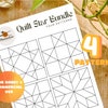Warped Checkers Stained Glass Pattern // DIGITAL DOWNLOAD - Etsy