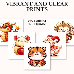 Chinese Zodiac Clipart Watercolor - 12 Animal Signs | Zodiac Signs ...