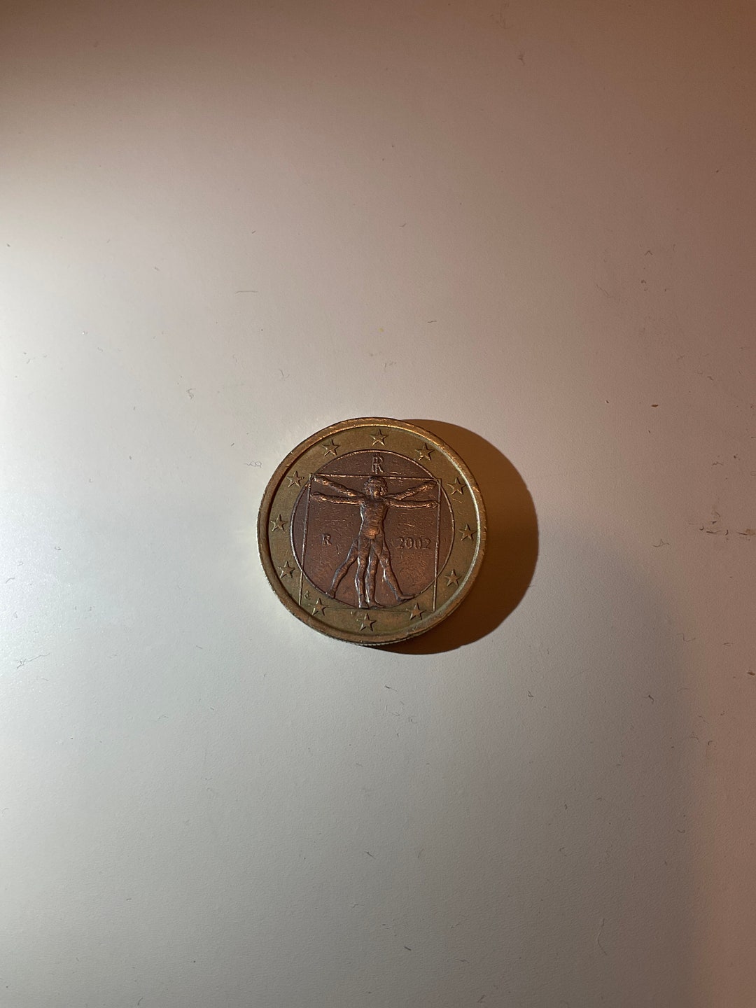 2002 Leonardo Da Vinci Coin 1 Euro - Etsy