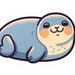 Cute Animal Sticker Seal Clipart Animal Clipart Cute Animal Stickers ...