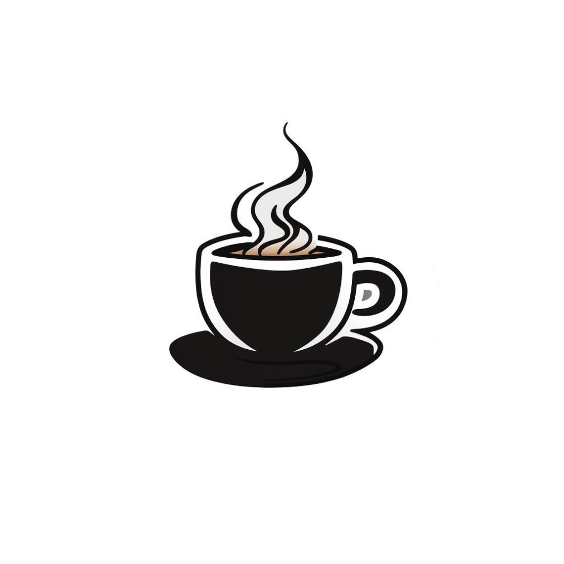 Coffee Sticker Coffee Mug Sticker Coffee Laptop Sticker Coffee Clipart ...