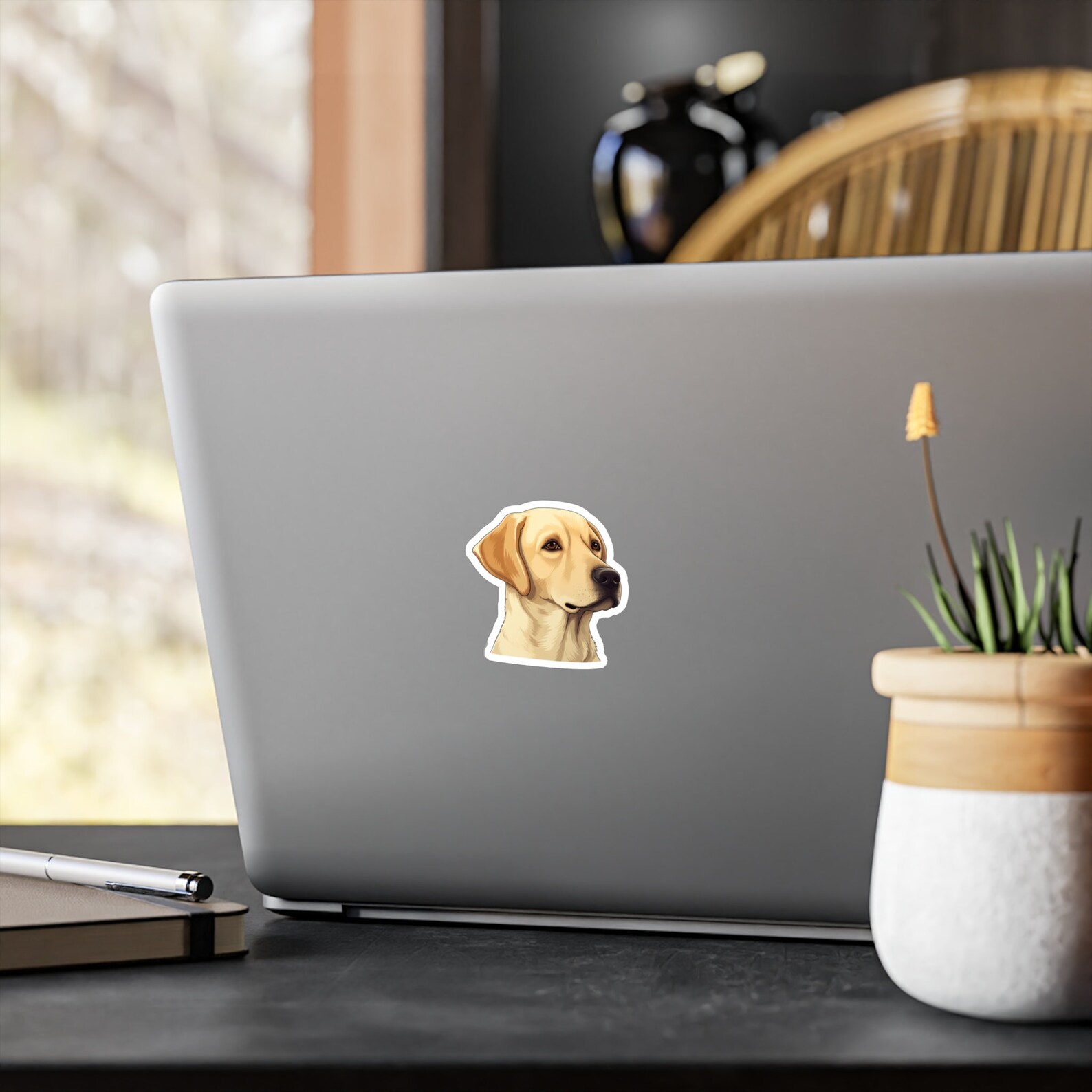 Yellow Lab Sticker Dog Clipart Animal Clipart Cute Animal Stickers ...