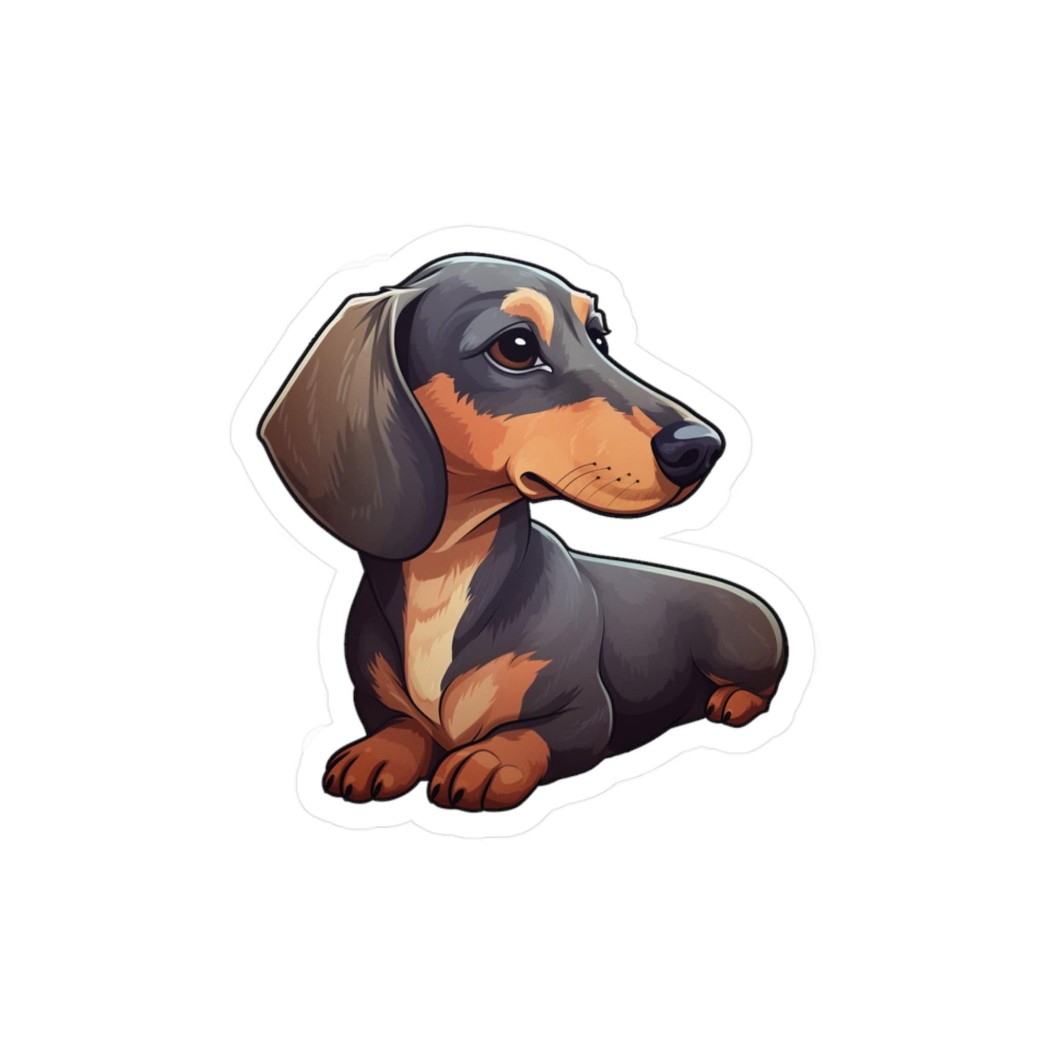 Dachshund Sticker Dachshund Clipart Animal Clipart Cute Animal Stickers ...
