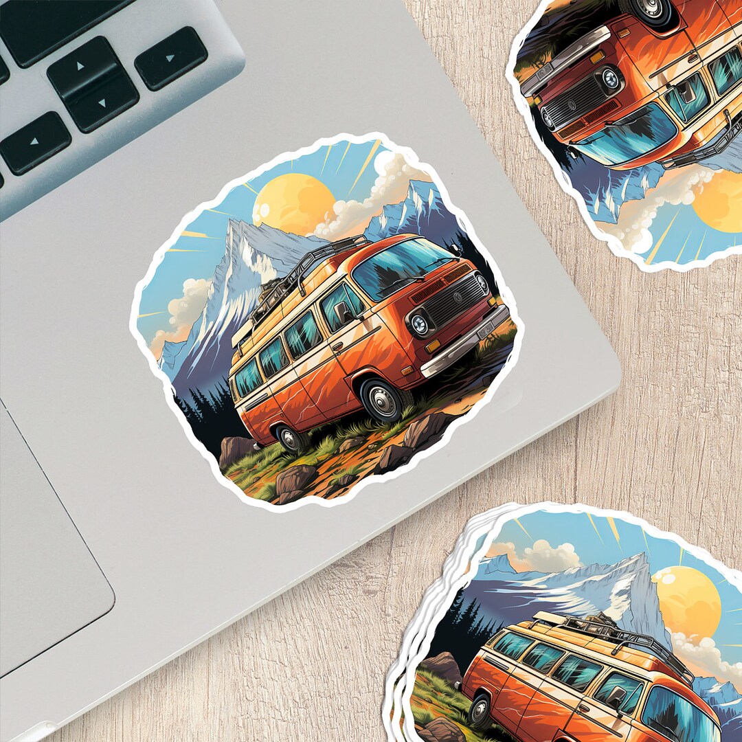 Van Life Vinyl Sticker - Celebrate the Freedom of the Road - Etsy