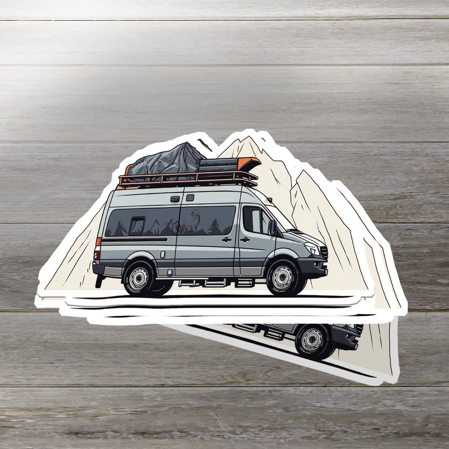 Van Life Vinyl Sticker Celebrate the Freedom of the Road - Etsy
