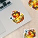Firefighter Rubber Duck Vinyl Sticker - Etsy