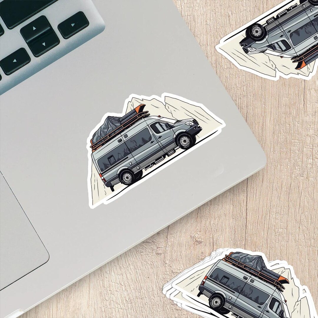 Van Life Vinyl Sticker - Celebrate the Freedom of the Road - Etsy