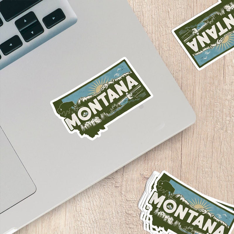 Montana Sticker - Etsy