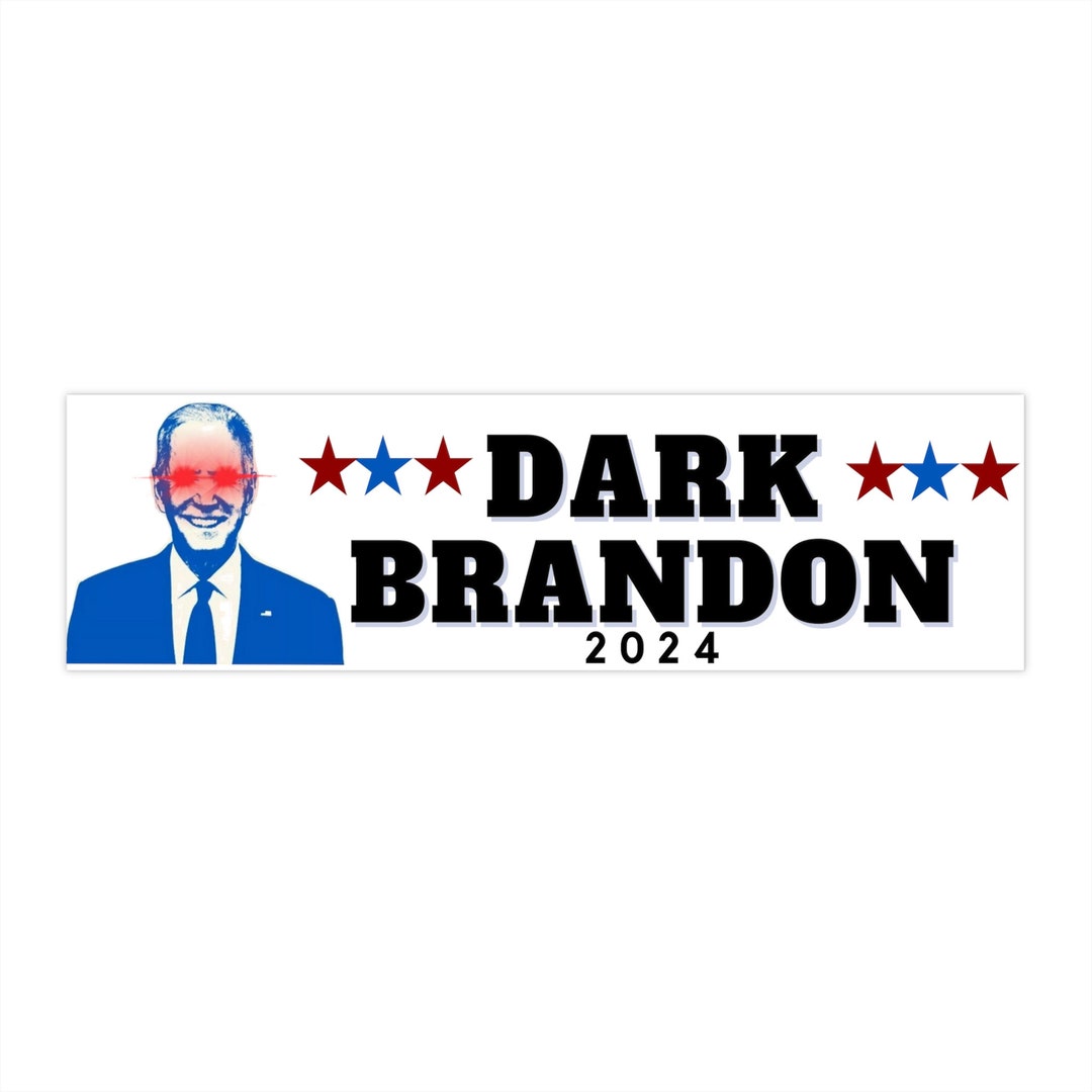 Dark Brandon 2024 Bumper Stickers - Etsy