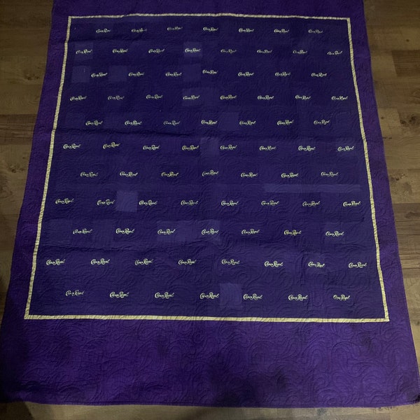 Crown Royal Quilt - Etsy