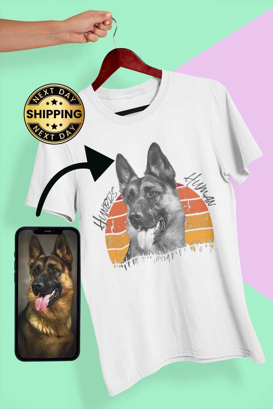 Personalized Pet Shirt, Custom Pet Shirt, Customized Pet Memorial, Dog ...