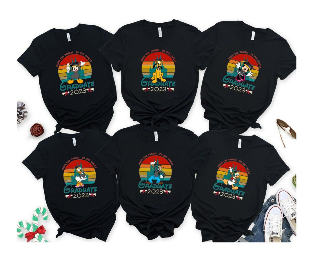 Disney Graduate Shirt,disney Grad Nite 2025 Shirt,custom Name Mickey ...