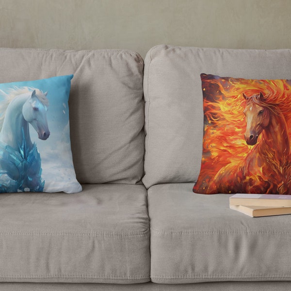 Horse on Fire - Etsy