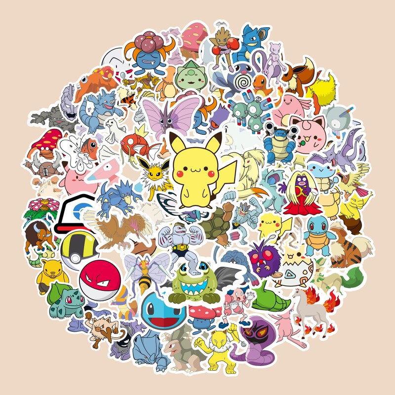 Anime Sticker Pack - Etsy