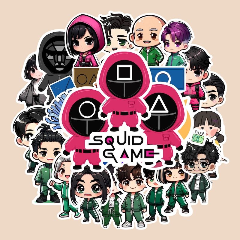 Squidgames Cards - Etsy