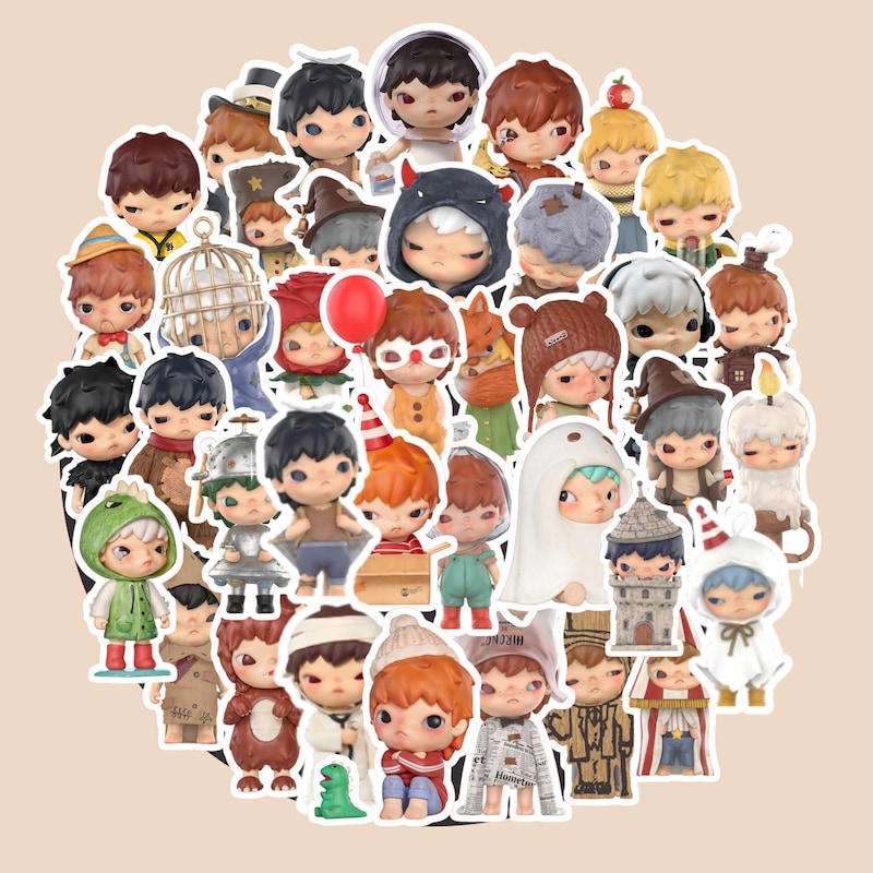 Anime Teddy Stickers - Etsy Canada