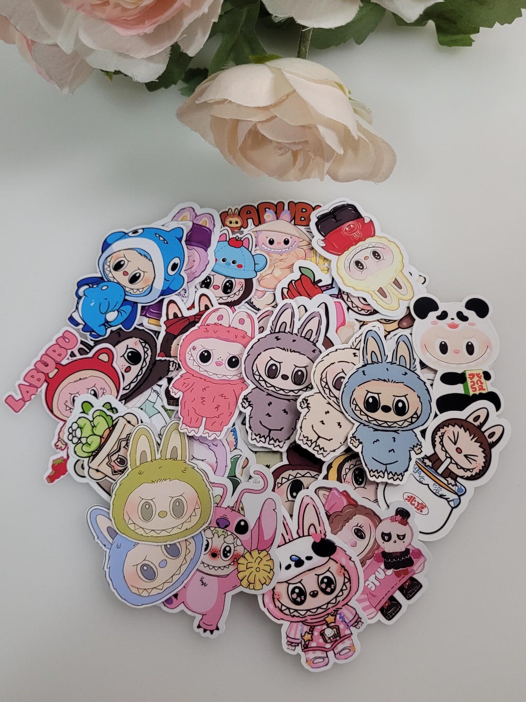 40 Pcs Labubuu Stickers, Monsters Stickers,cute Labubu, Trendy Labubu ...