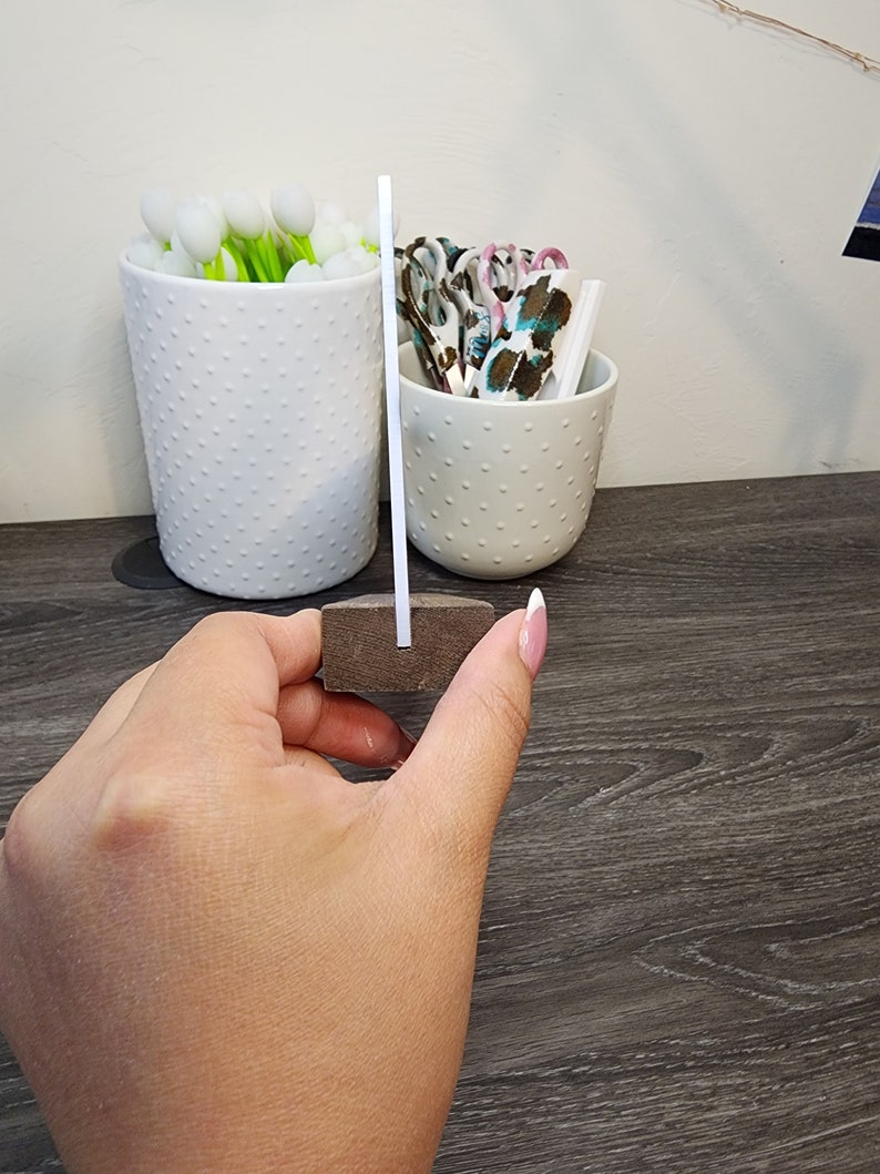 Custom Cow Print Name Plate W/ Wooden Base Teacher Gift Cow Print ...