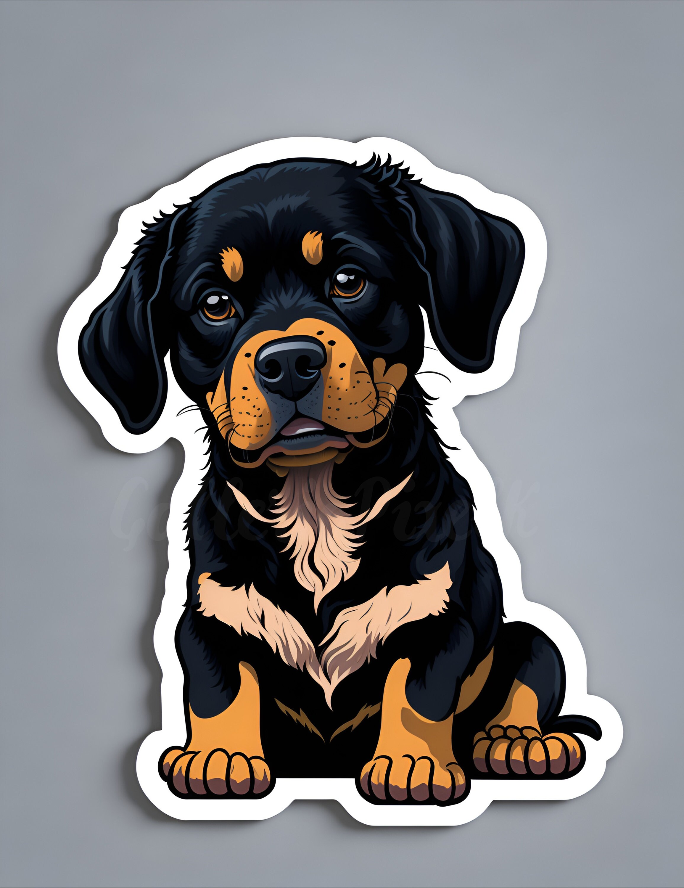 Angry Rottweiler Cartoon