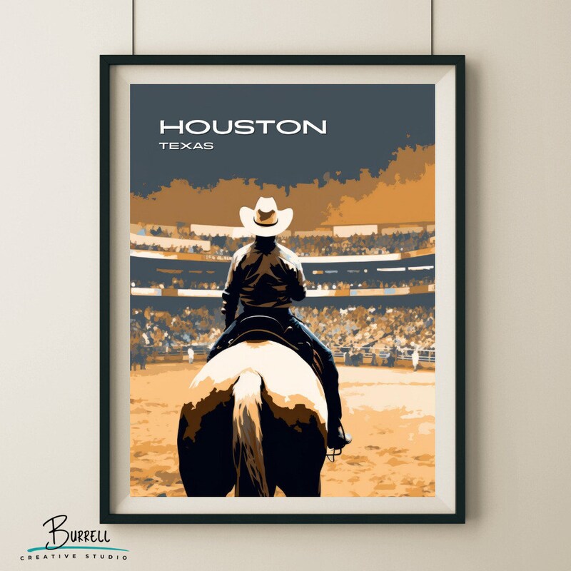 Rodeo Art - Etsy