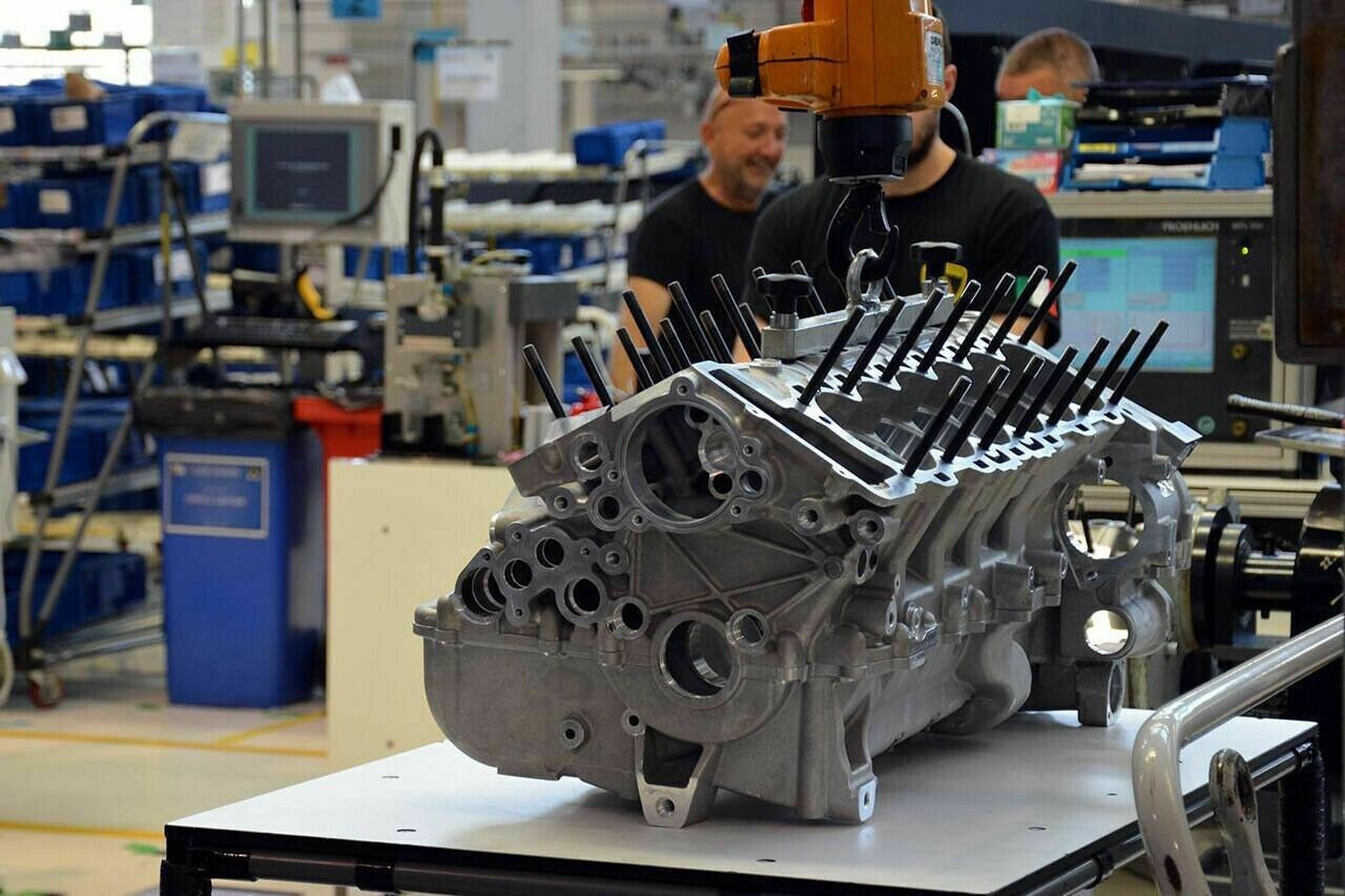 Lamborghini Aventador V12 Engine Coffee Table Motortisch Tisch ...