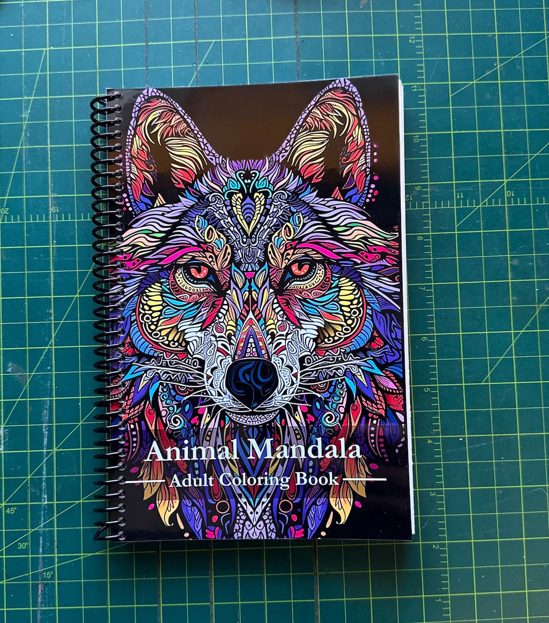 Animal Mandala Adult Coloring Book - Nature-inspired Designs, 50 Pages ...