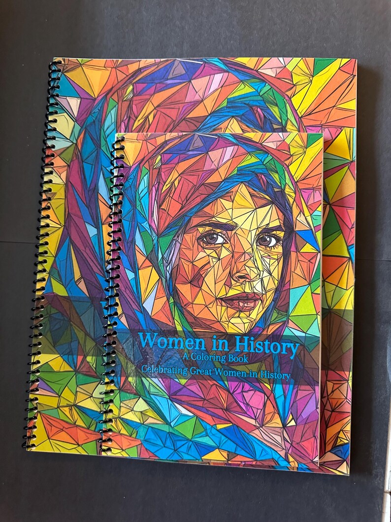 Women in History Coloring Book - Celebrating Famous Women, 43 Pages, 8 ...
