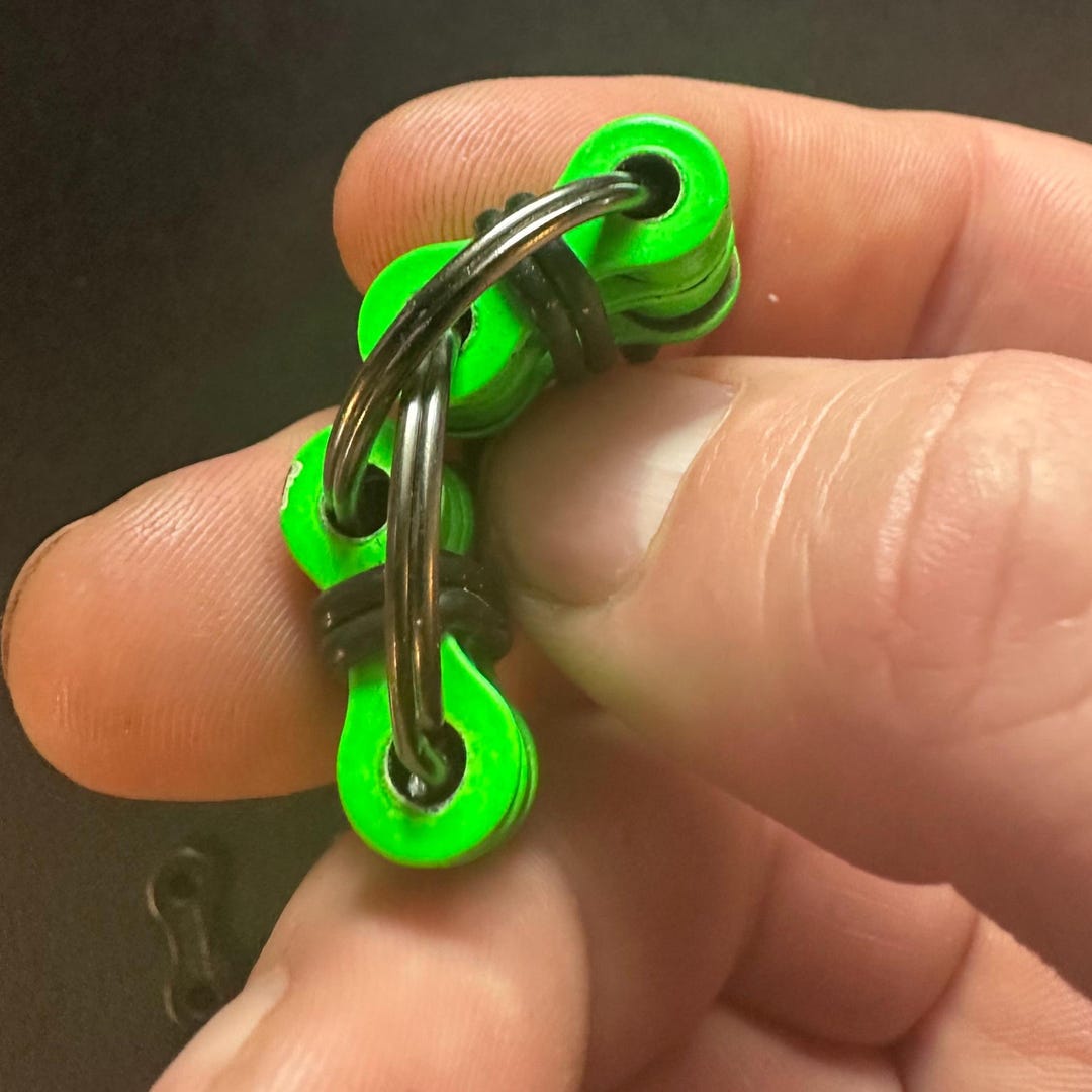 Fidget Ring Toy for Adults - Stress Relief, Anxiety Aid, Quiet Sensory ...
