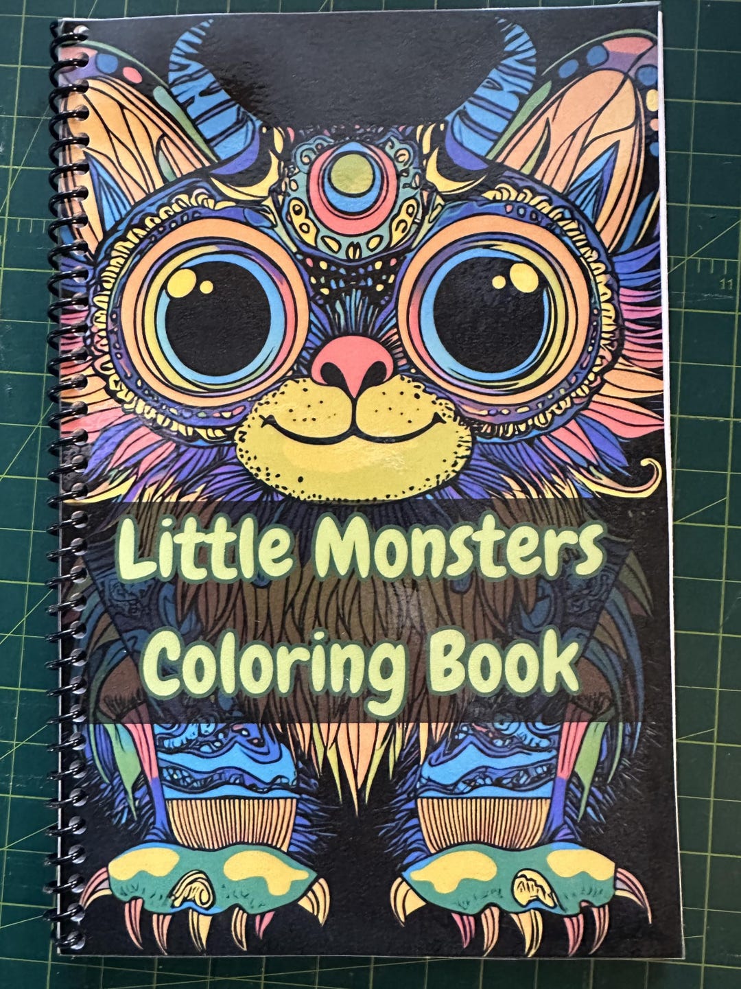 Little Monsters Coloring Book - Cute Monster Designs, 40 Pages, 5.5x8 ...