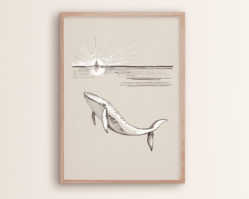 Hand-drawn Line Art: Story of Jonah and the Whale - Biblical Tale From ...