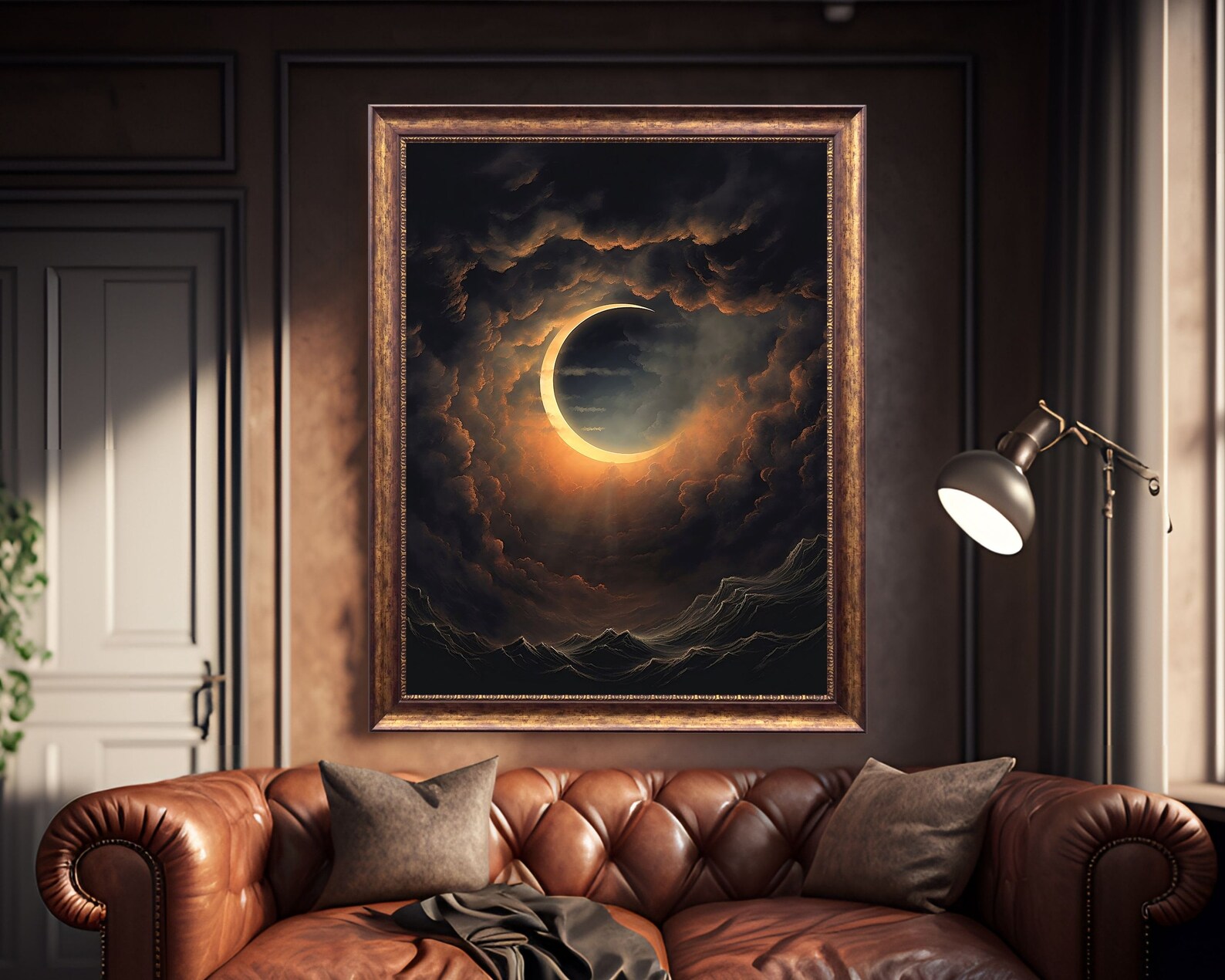 Celestial Eclipse | Dark Aesthetic, Solar Lunar Eclipse Vintage ...