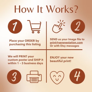 Custom FRAMED Poster | Photo | Painting Printing, Print Your Design ...