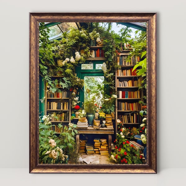 Library Wall Art - Etsy
